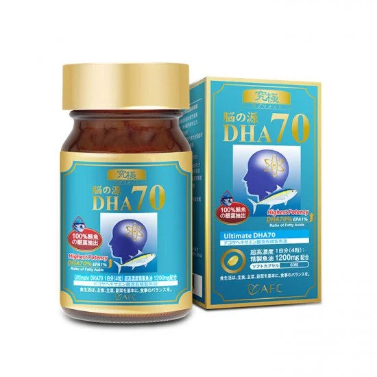 Ultimate DHA70 for Brain & Eye Health - AFC Japan