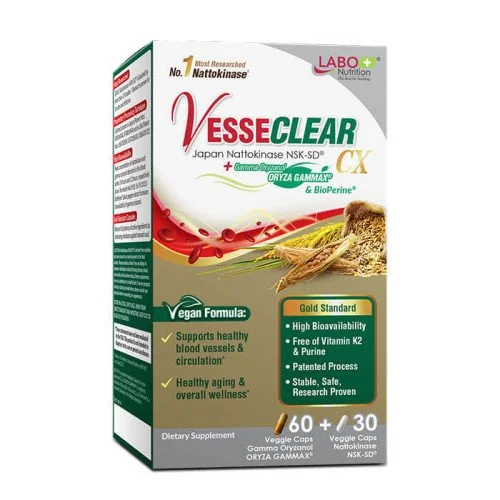 VesseCLEAR CX for Clear Blood Vessels - LABO Nutrition