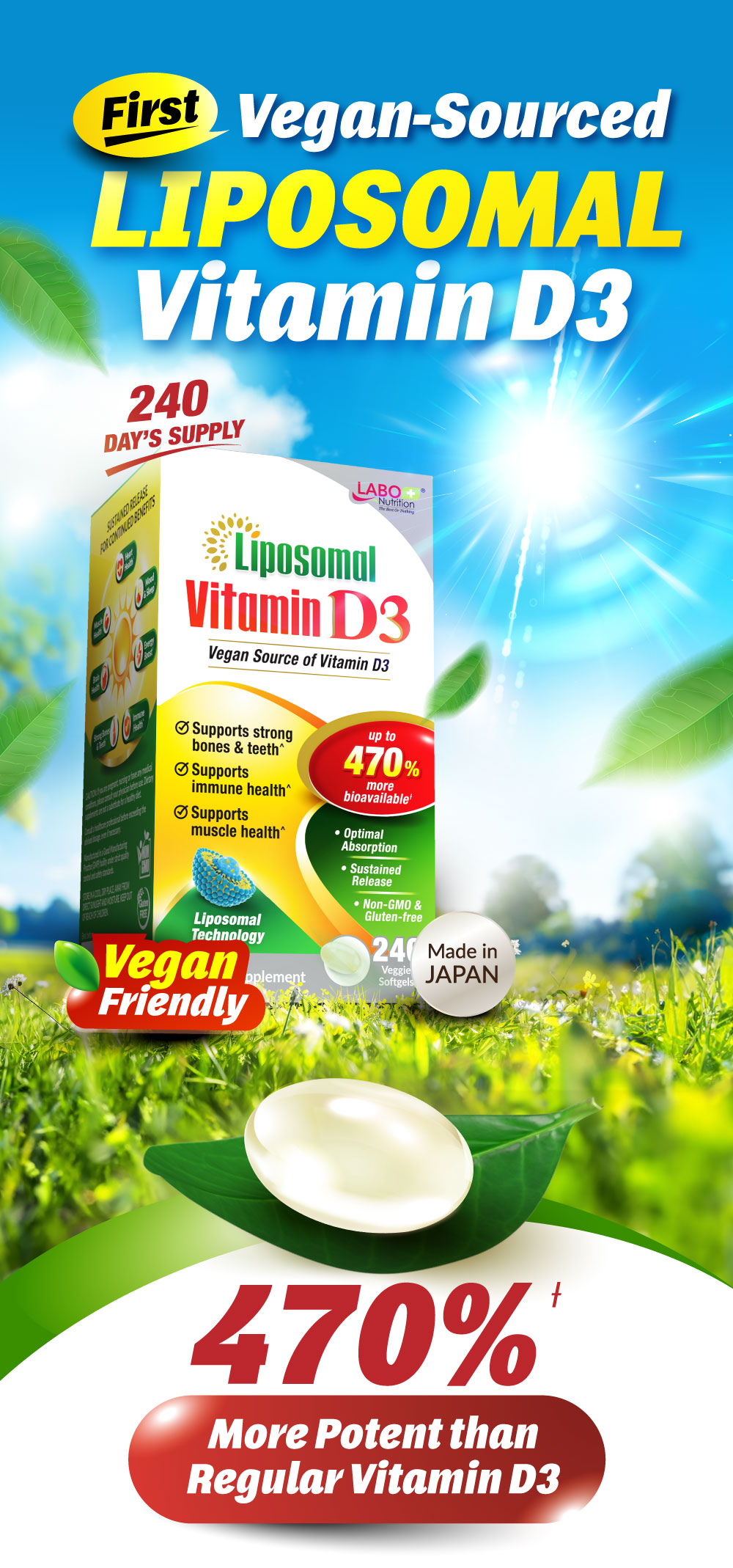 Liposomal Vitamin D3